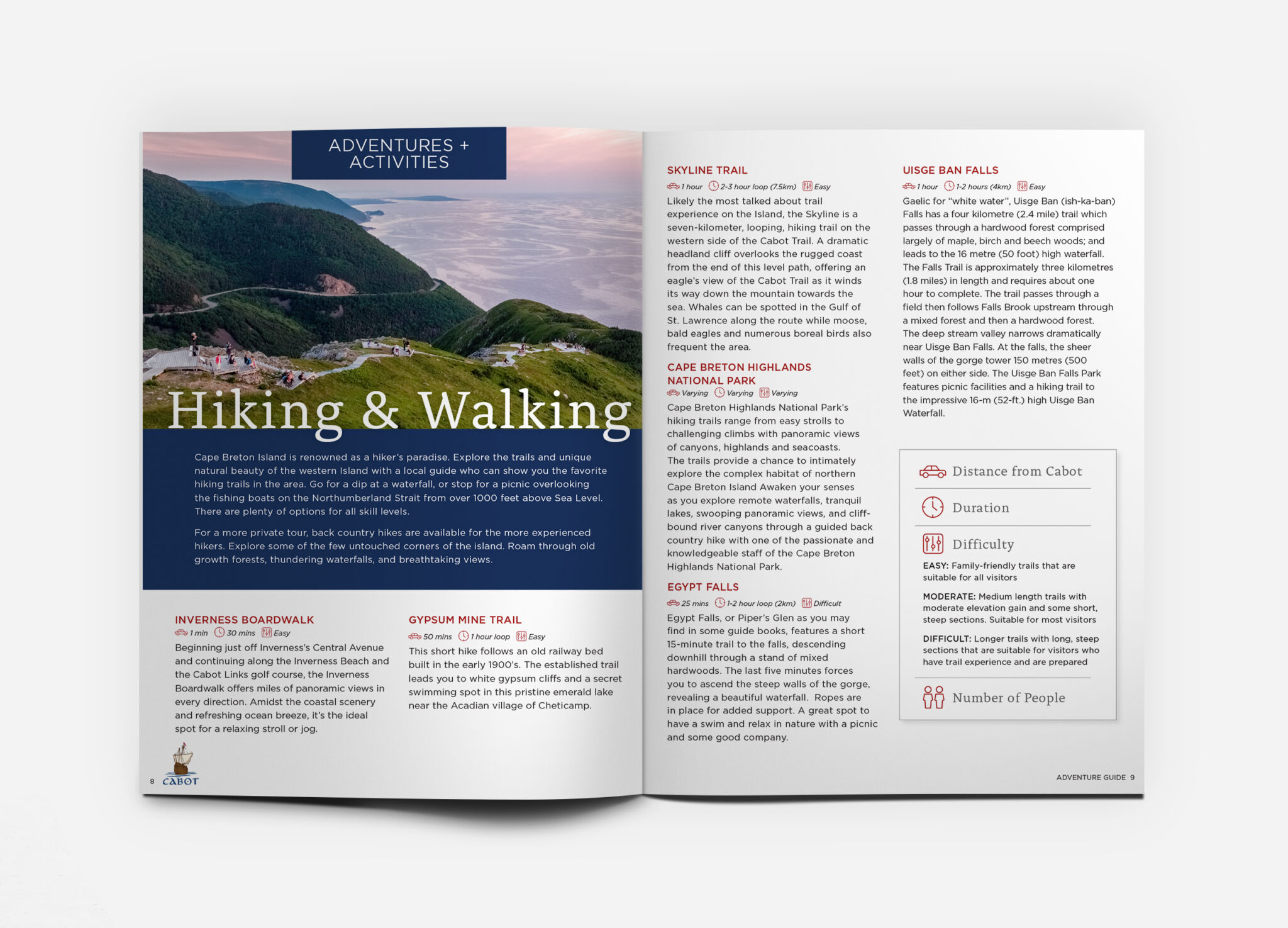 Cabot Adventure Guide – Jessica Delia Ward